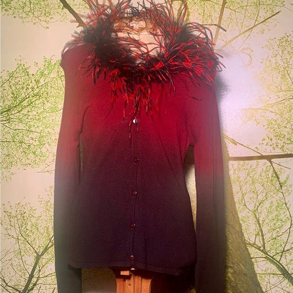 Belldini | Sweaters | Sweater With Feathers | Poshmark
